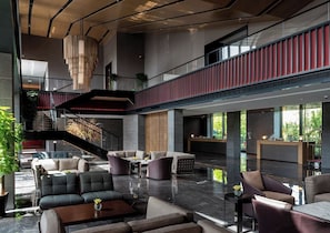 Sala de estar do lobby