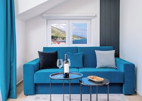 Apartamento Premium, varanda | Roupa de alta qualidade, quartos insonorizados, berço de viagem