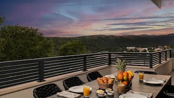 Opções para refeição ao ar livre