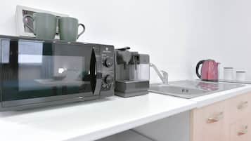 Apartamento, vários quartos, Vista para a cidade | Cozinha privada