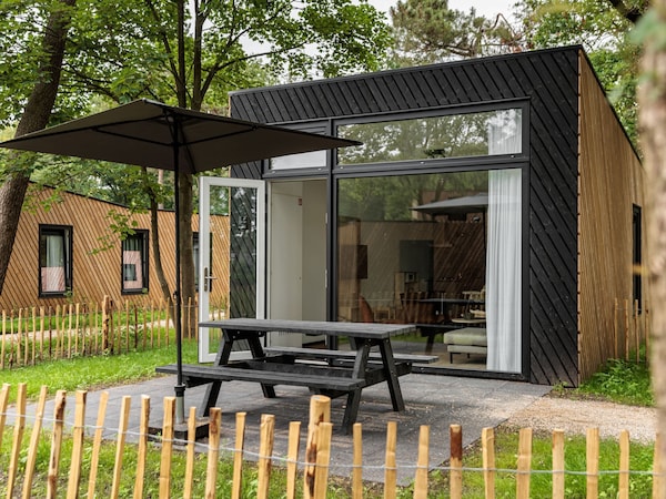 Kids Lodge With Dishwasher, On A Holiday Park In A Green Environment - Zeeland