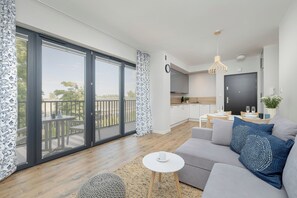 Apartamento, 1 quarto, varanda | Sala