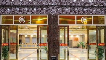 Entrada do alojamento