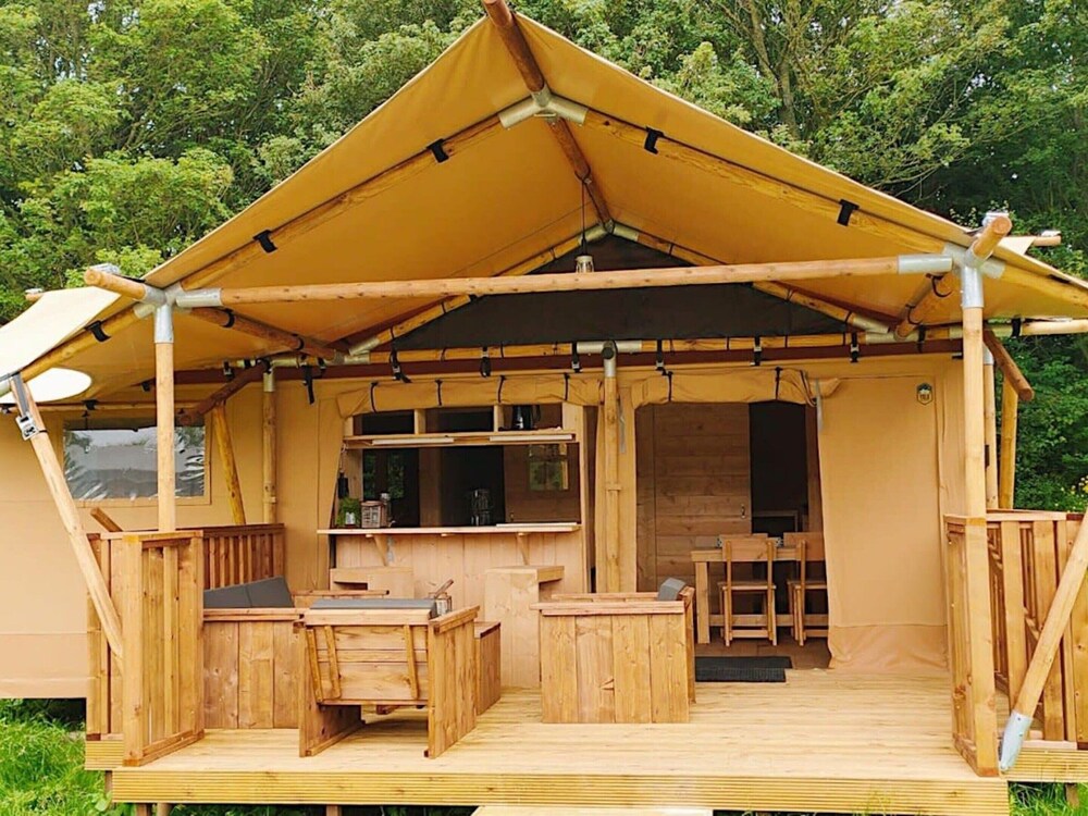Nice Tent With Bathroom, Near A Recreation Area - Hollande-Septentrionale