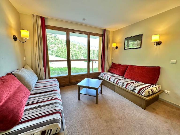 Appartement Skis Aux Pieds, Terrasse, Piscine, Animaux Admis - Lac Miroir