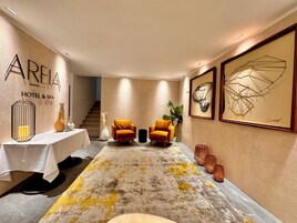 Sala de estar do lobby