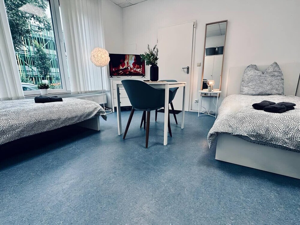 Apartment Flixi Ii - Doppelzimmer Für Zwei Personen Mit Gemeinschaftsflächen - Nordhorn