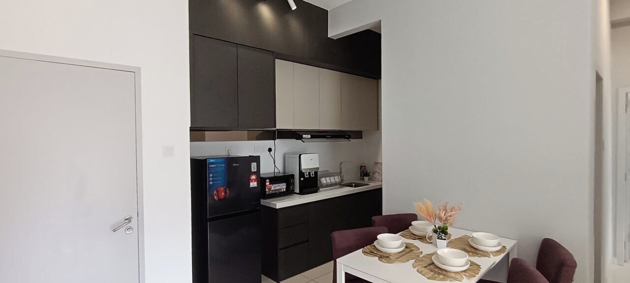 Apartamento Deluxe, Vista para a cidade | Cozinha privada | Uma chaleira elétrica 