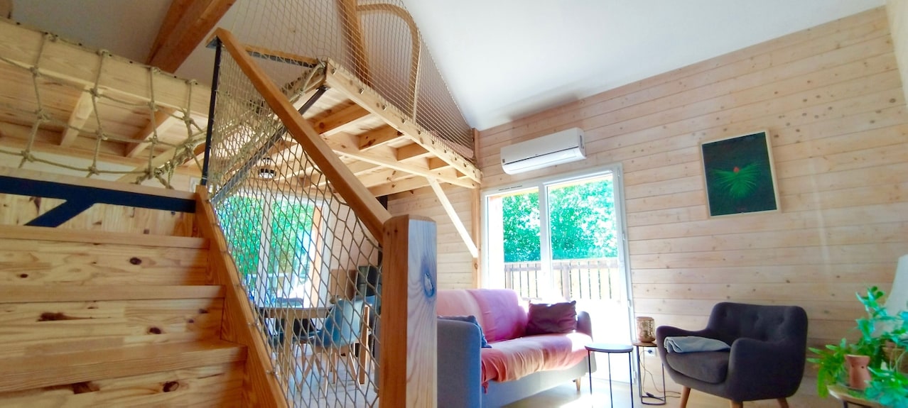 Jolie Maison Neuve En Lisière De Forêt Avec Son Spa Privé, à 7 Min De La Plage ! - Le Porge