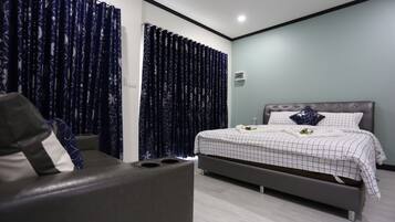 Roupa de cama fornecida