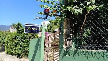 Entrada da propriedade