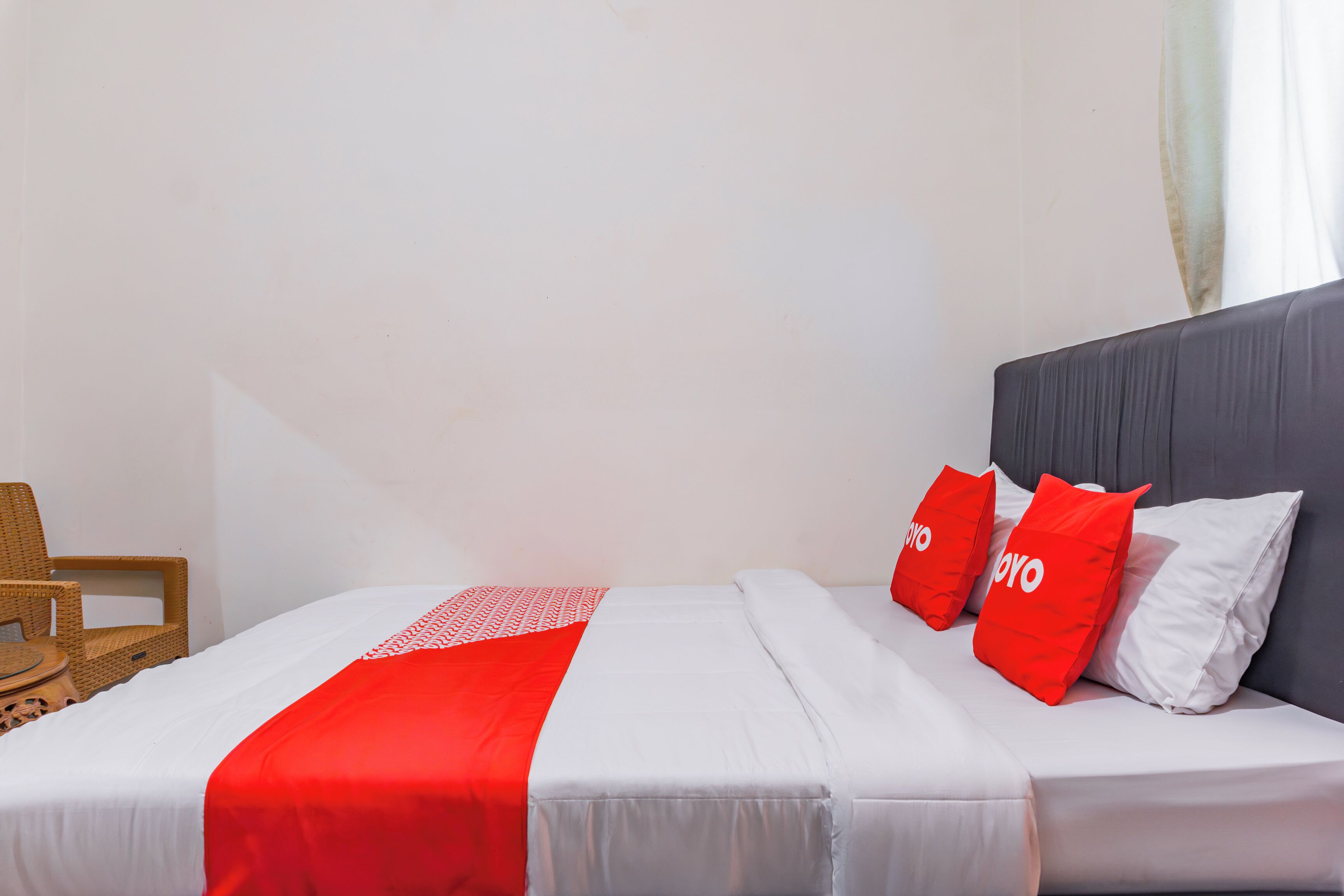 Roupa de cama fornecida 