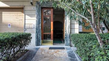 Entrada do alojamento