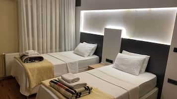 Apartamento conforto, vista para o jardim | 2 quartos, roupas de cama de algodão egípcio, roupas de cama premium