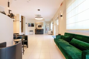 Sala de estar do lobby