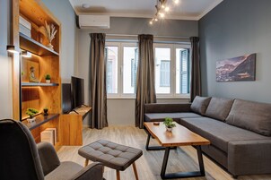 Superior Apartment 1 | Cofre no quarto, cortinas/cortinados opacos, quartos insonorizados 