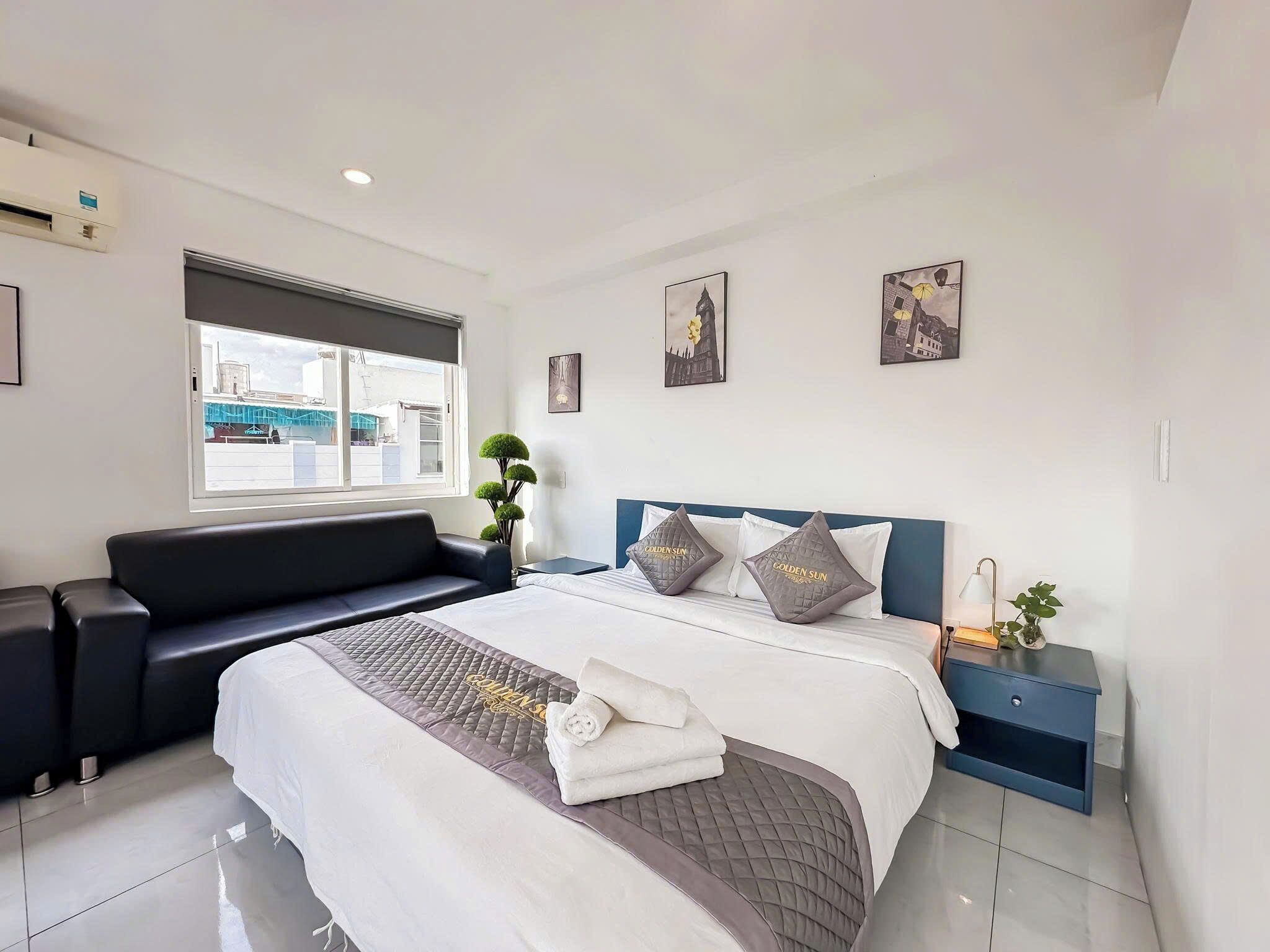 Suite-Estúdio Panorâmica, várias camas, Vista para a cidade | Cofre no quarto, cortinas/cortinados opacos, quartos insonorizados 