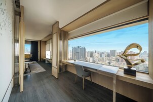 Suíte premier, 2 camas de solteiro, no canto | Vista do quarto