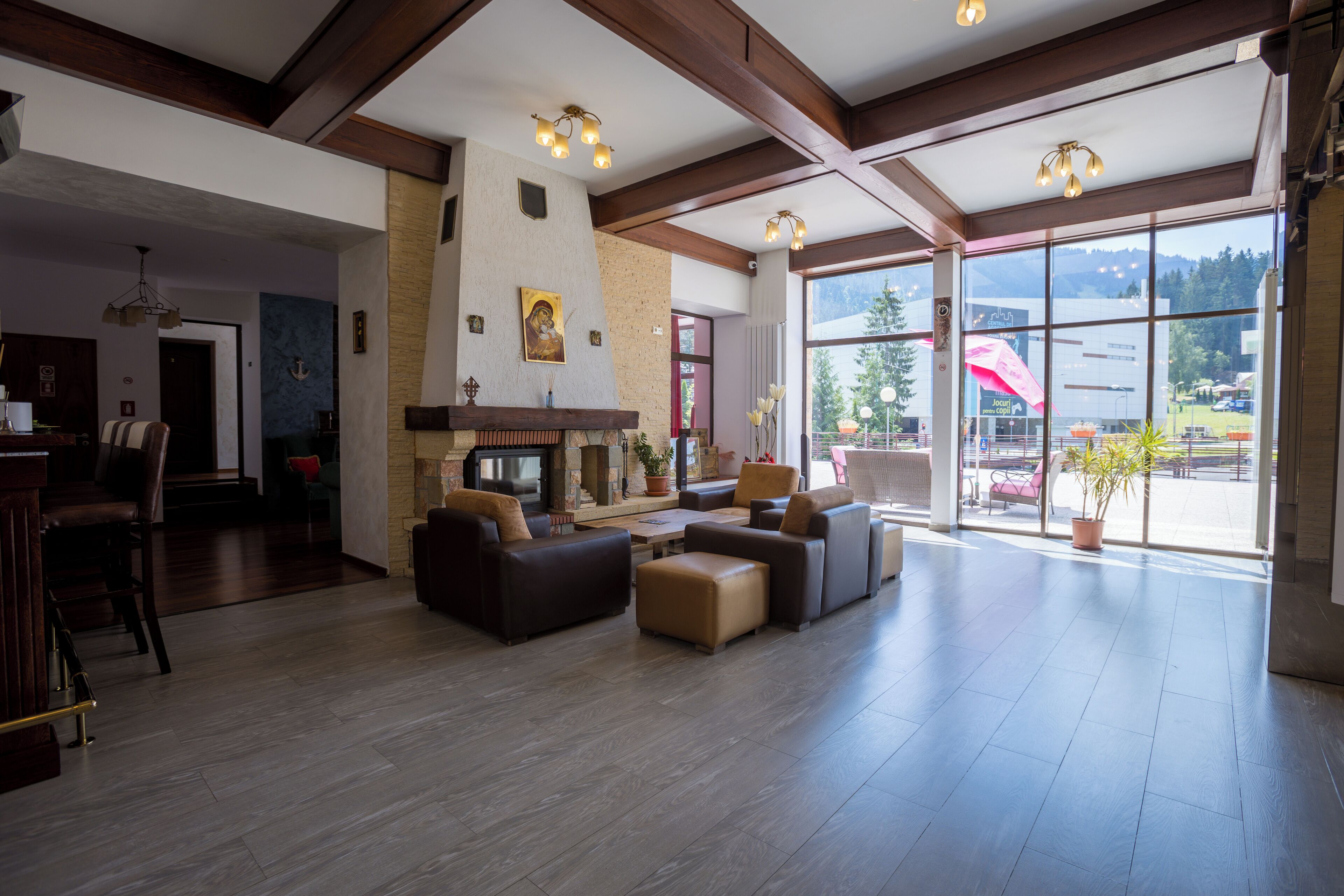 Sala de estar do lobby