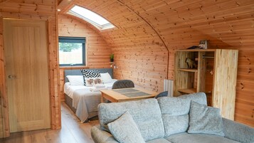 Cabine, casa de banho anexa, vista para o lago | Lounge