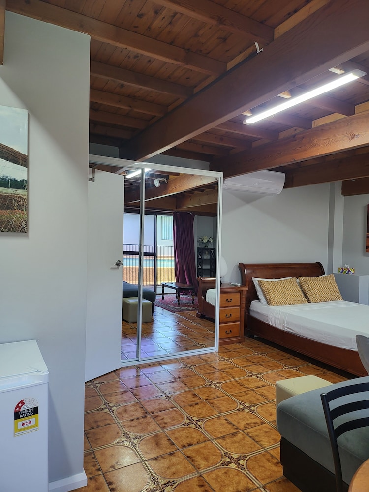 Stylish Cozy Swimming Pool Facing Self-Contained Room No 2 in ...
