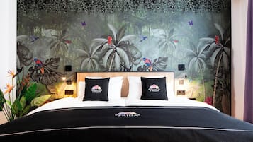 Quarto Duplo Comfort | 1 quarto, roupa de alta qualidade, com decoração personalizada