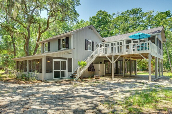 Near Edisto Beach State Park: Home W/ Lanais! - South Carolina