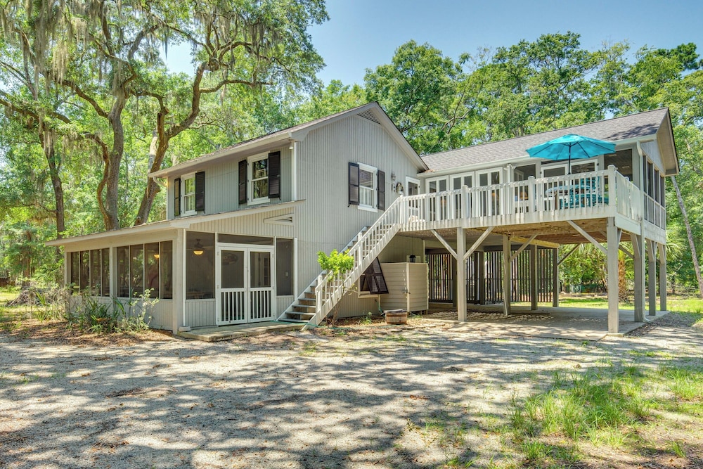 Near Edisto Beach State Park: Home W/ Lanais! - Edisto Beach, SC