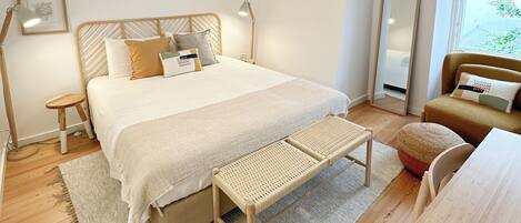 Apartamento Comfort | 1 quarto, secretária, secretária adequada para computadores portáteis