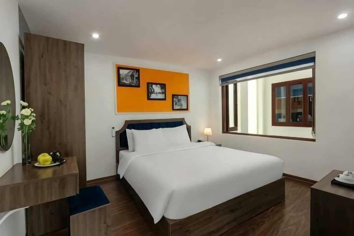 Roupa de alta qualidade, camas de colchão pillowtop, cofre no quarto