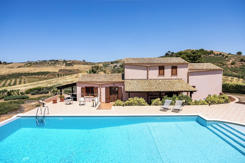 Villa Sui Colli Ericini Con Piscina - Trapani