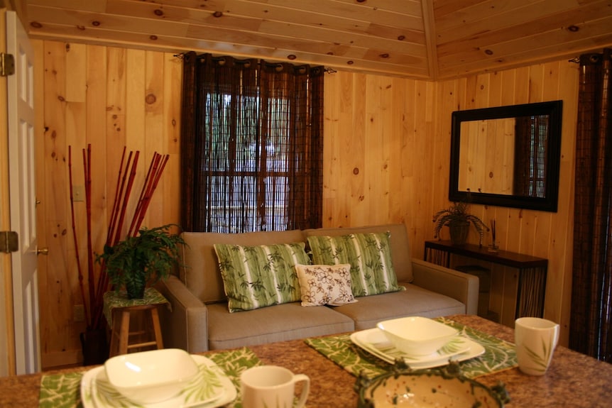 Cabin_tucked Inside The Pine Trees_cabin 11 - Parque Nacional Acadia