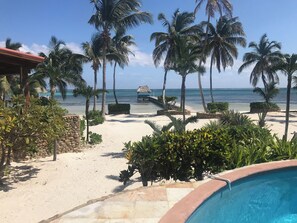 Vista para a praia ou o mar