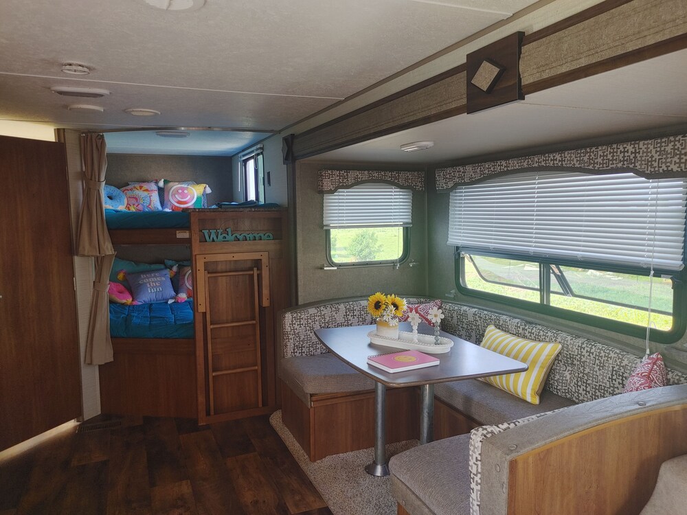 Relax and unwind at The Happy Camper Scottsville! - Town of Chili | Vrbo