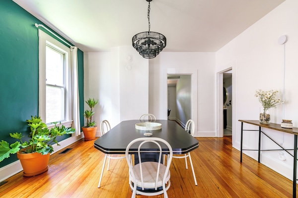 Casa Deluxe, 2 quartos, no canto | Sala de jantar