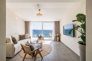 Suite Presidencial | Sala de estar | Televisor, impressoras