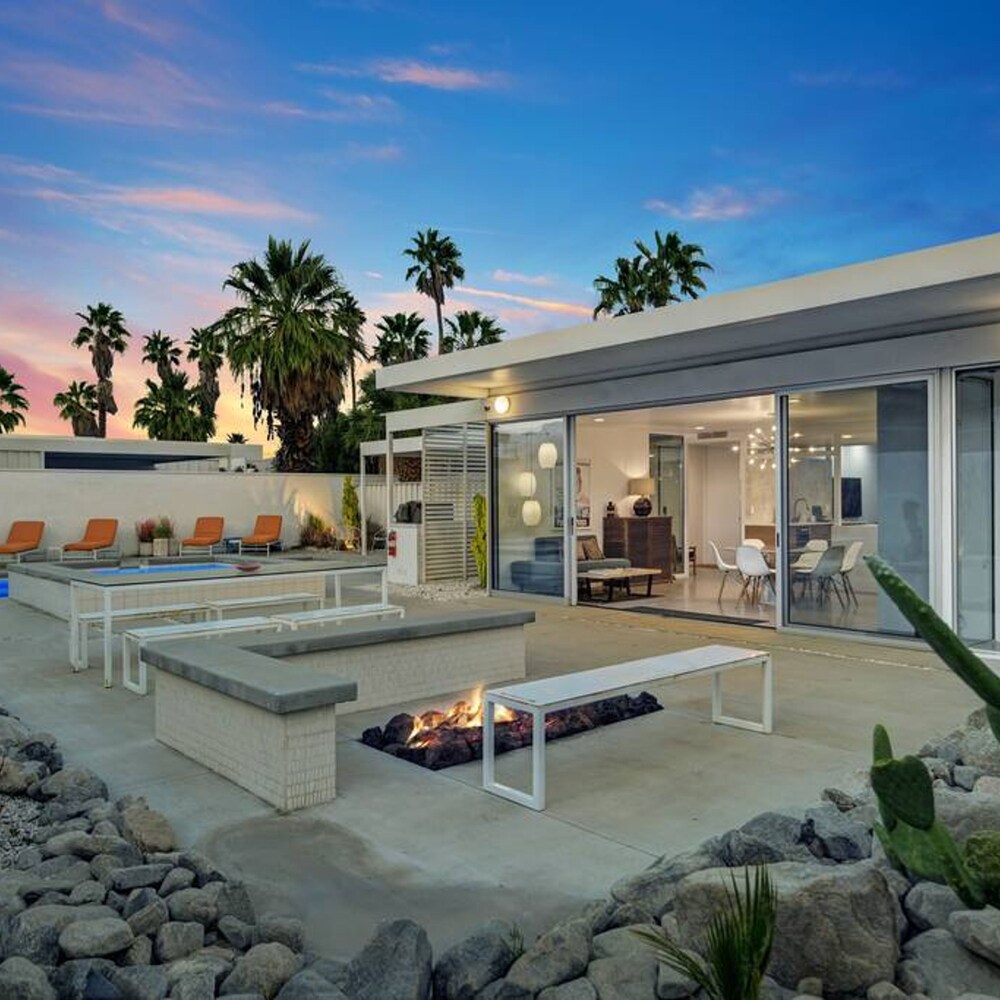 Wexler Steel House 4 - Pool Spa And Grand Piano - Palm Springs, CA