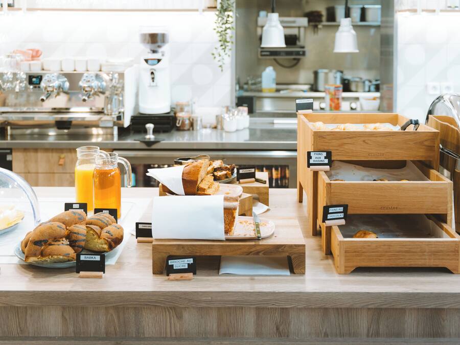Buffet de café da manhã