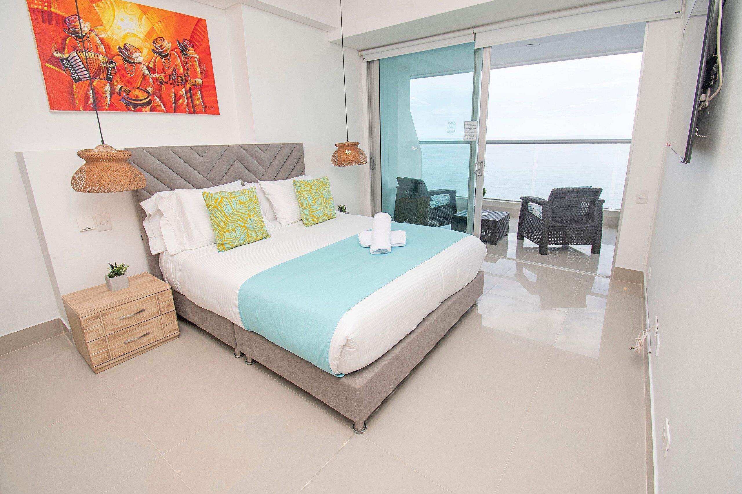 Apartamento | Roupa de alta qualidade, secretária, cortinas/cortinados opacos 