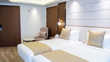 Quarto, 2 camas de solteiro, para não fumantes, de frente para o oceano