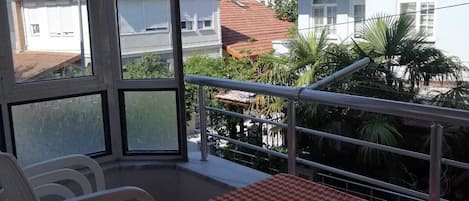 Quarto Triplo Standard, varanda