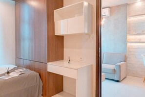 Apartamento luxo | 1 quarto, escrivaninha, Wi-Fi de cortesia