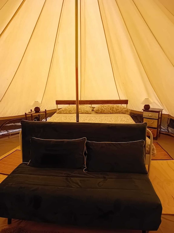 Glamping « C Selva Tenda Castagno » Avec Piscine Privée, Jardin Privé Et Wi-fi - Lac de Côme
