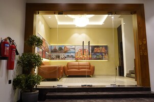 Entrada do alojamento