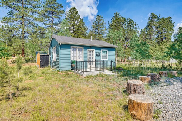 Patio & Hot Tub: Cozy Cabin Retreat In Bailey! - Colorado