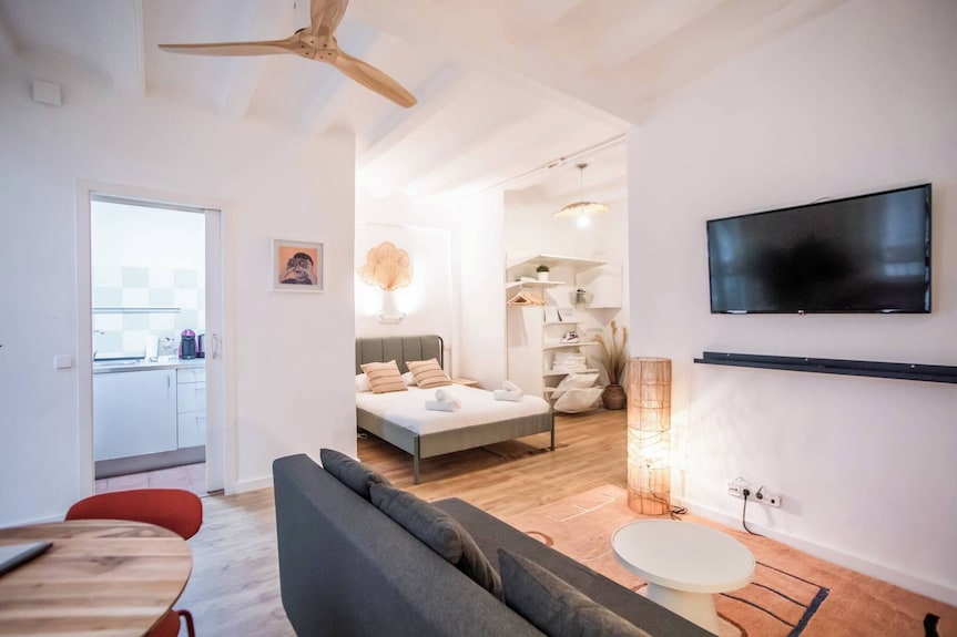 44poc1062 - Studio Newly Decorated In Poble Sec - Barcelone