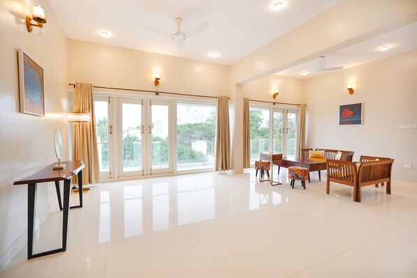 Sala de estar do lobby