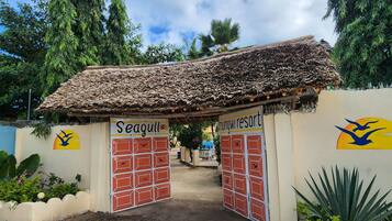 Fachada da propriedade