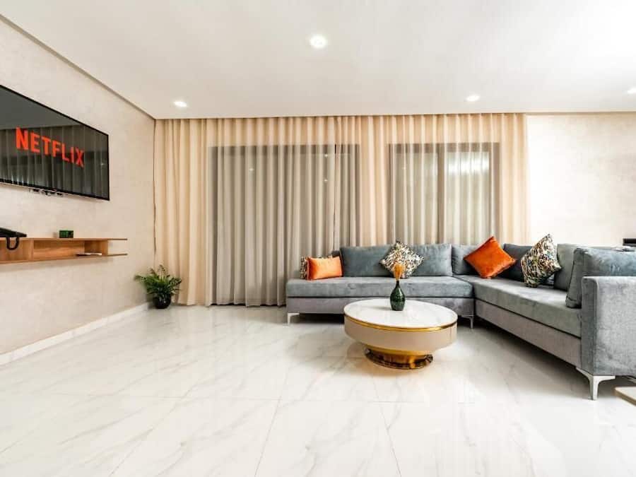 Suíte superluxo | Área de estar | Smart TV