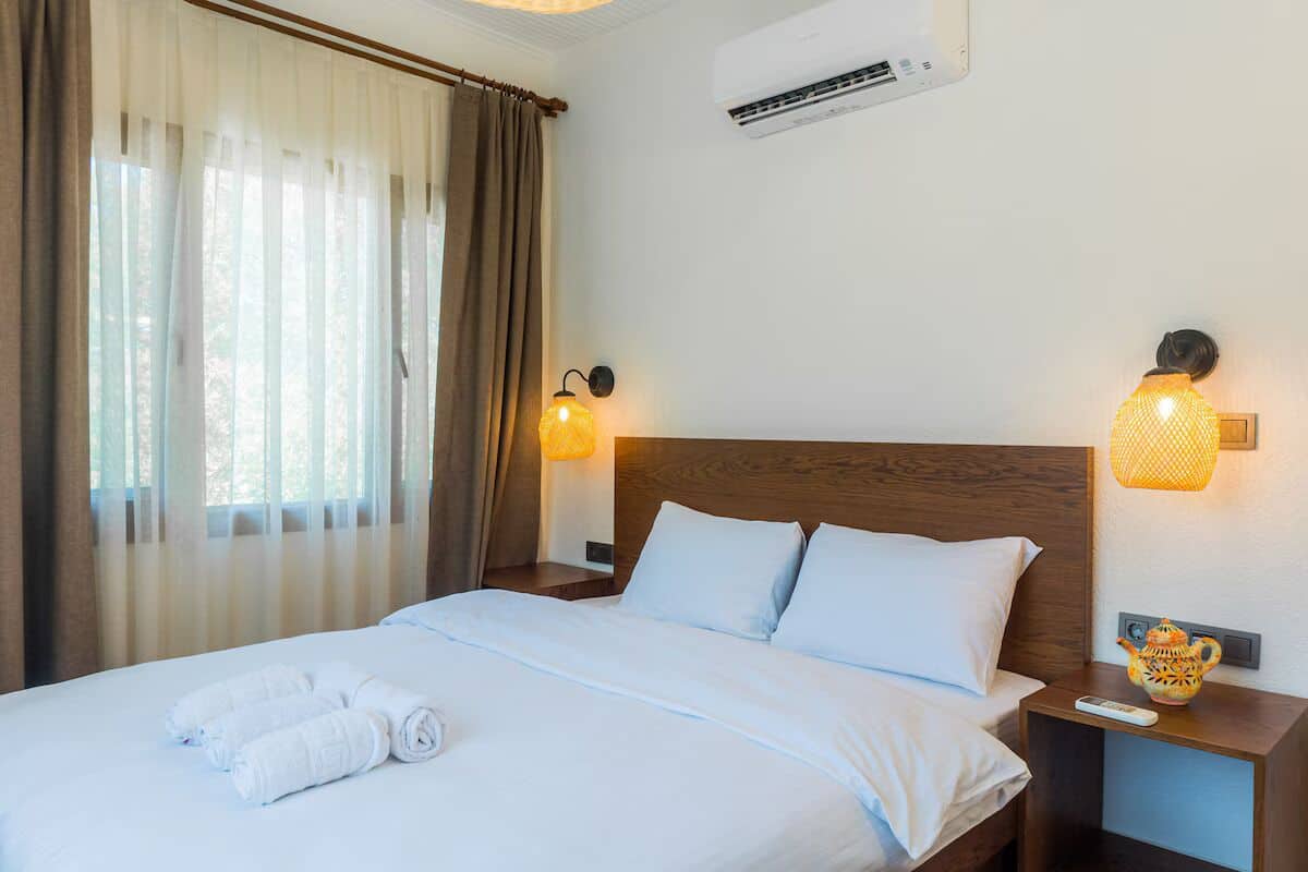 Quarto standard, vista para o jardim | Wi-Fi de cortesia, roupa de cama